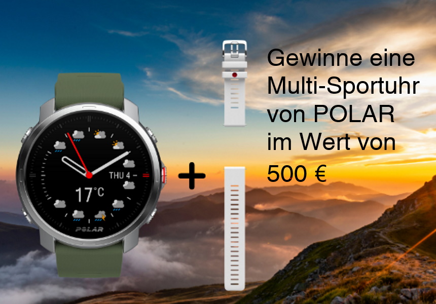 Gewinne eine Multifunktions-Sportuhr von POLAR
